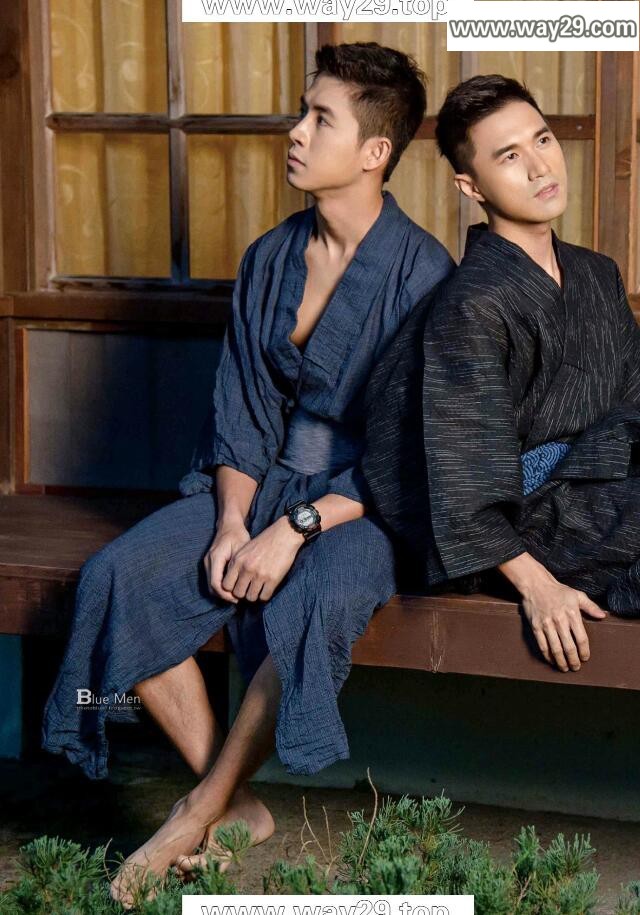 BLUEMEN 蓝男色152 和风式浪漫激情游戏-阿部&安东尼-22IN-22素材站